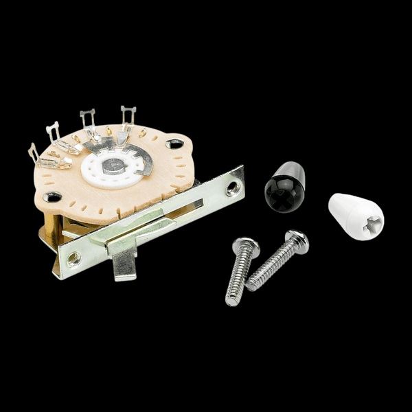 Switch - Fender, Pickup Selector, Strat & Tele 3-Way - Quality Guitar
